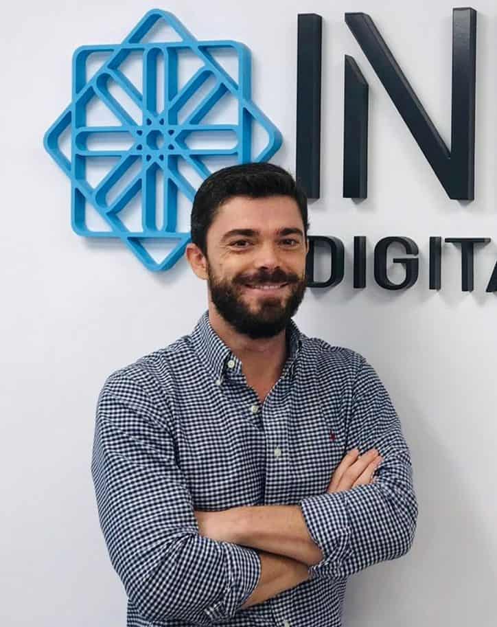 Alberto Amigo, fundador y co-CEO de la startup Inlab Digital