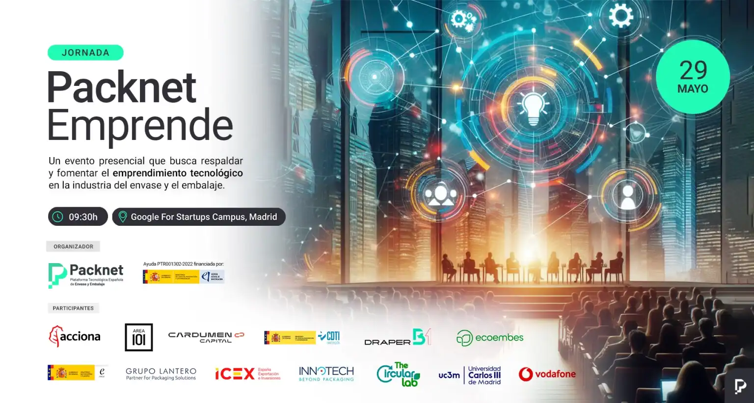 Packnet organiza Packnet Emprende