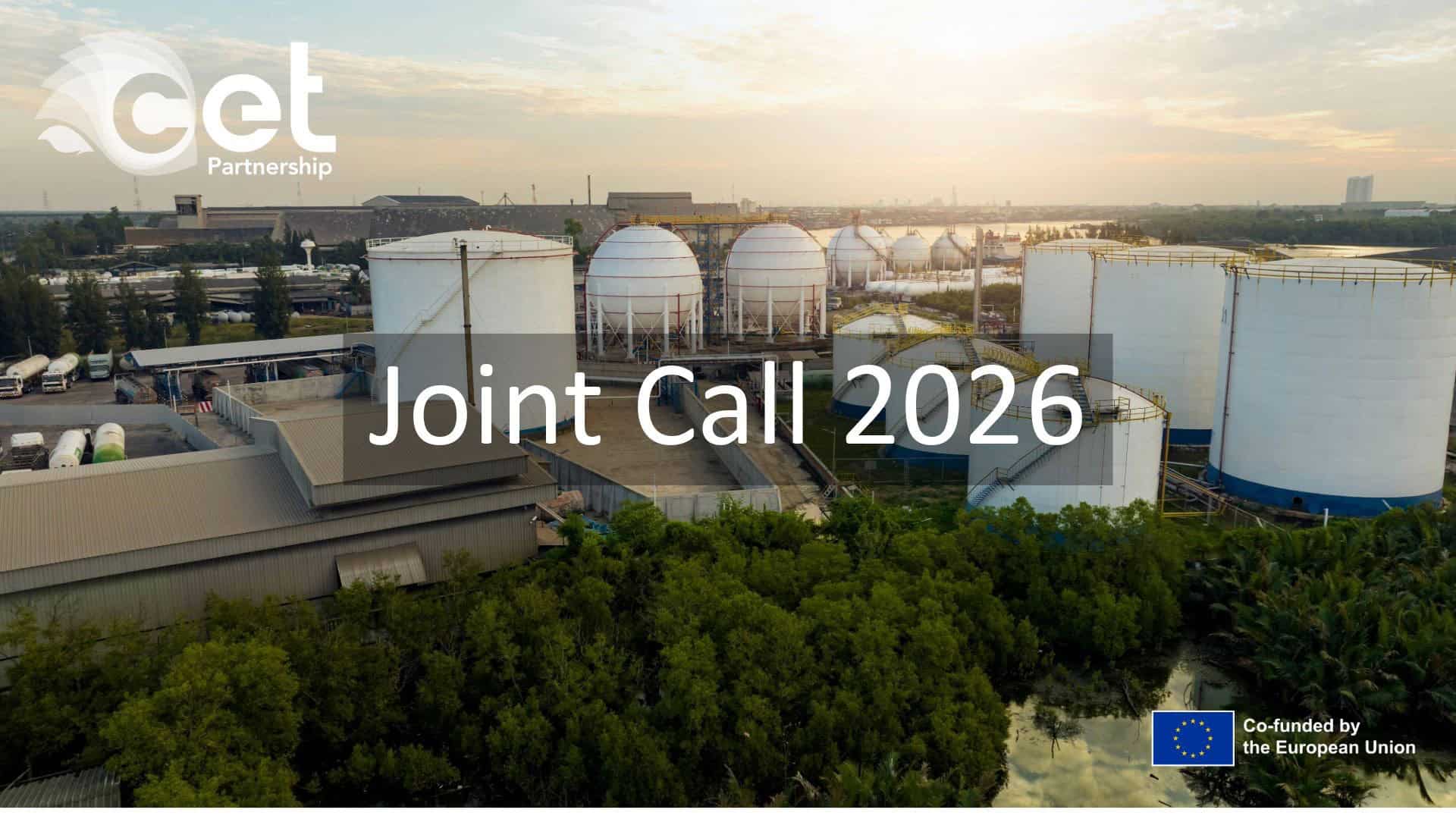 Joint Call 2026 Clean Energy Transition abre su convocatoria